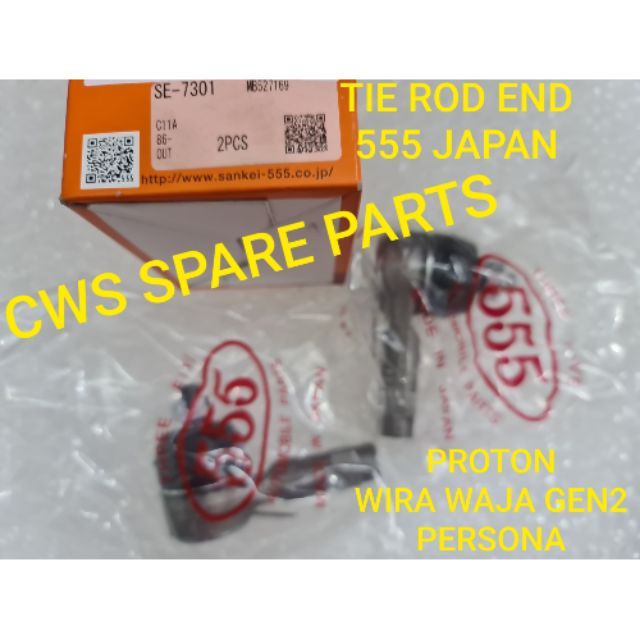 555 JAPAN THREE FIVE TIE ROD END SET PROTON WIRA WAJA GEN2 PERSONA SE ...