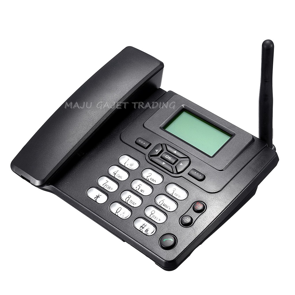 top Telephone (Functioned w/ SIM Card) Wireless GSM Desk | Shopee Malaysia
