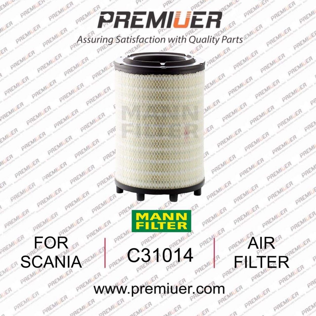 C31014 MANN FILTER Scania P,G,R,T Series Air Filter 1869993 | Shopee ...