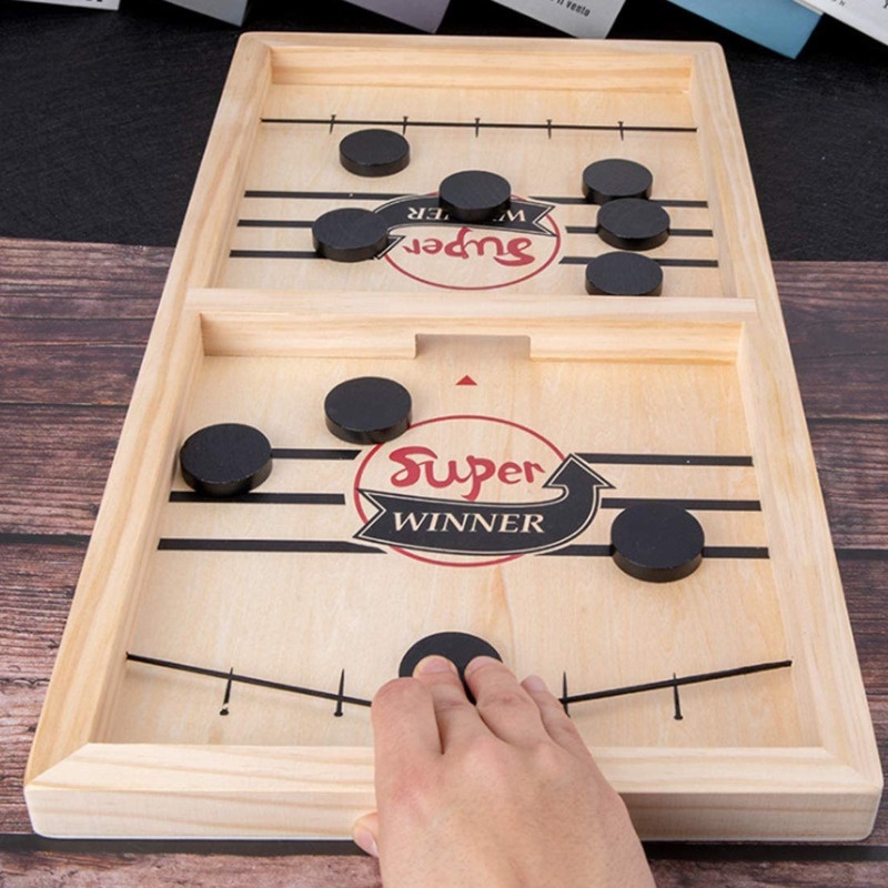 Super Winner Game Sling Puck Game Table Top Action Game Winner Foosball ...