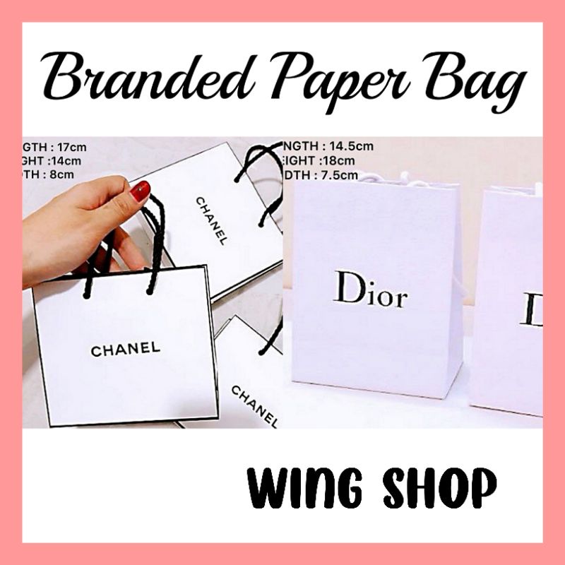 ORIGINAL Branded Paper Bag | Shopee Malaysia