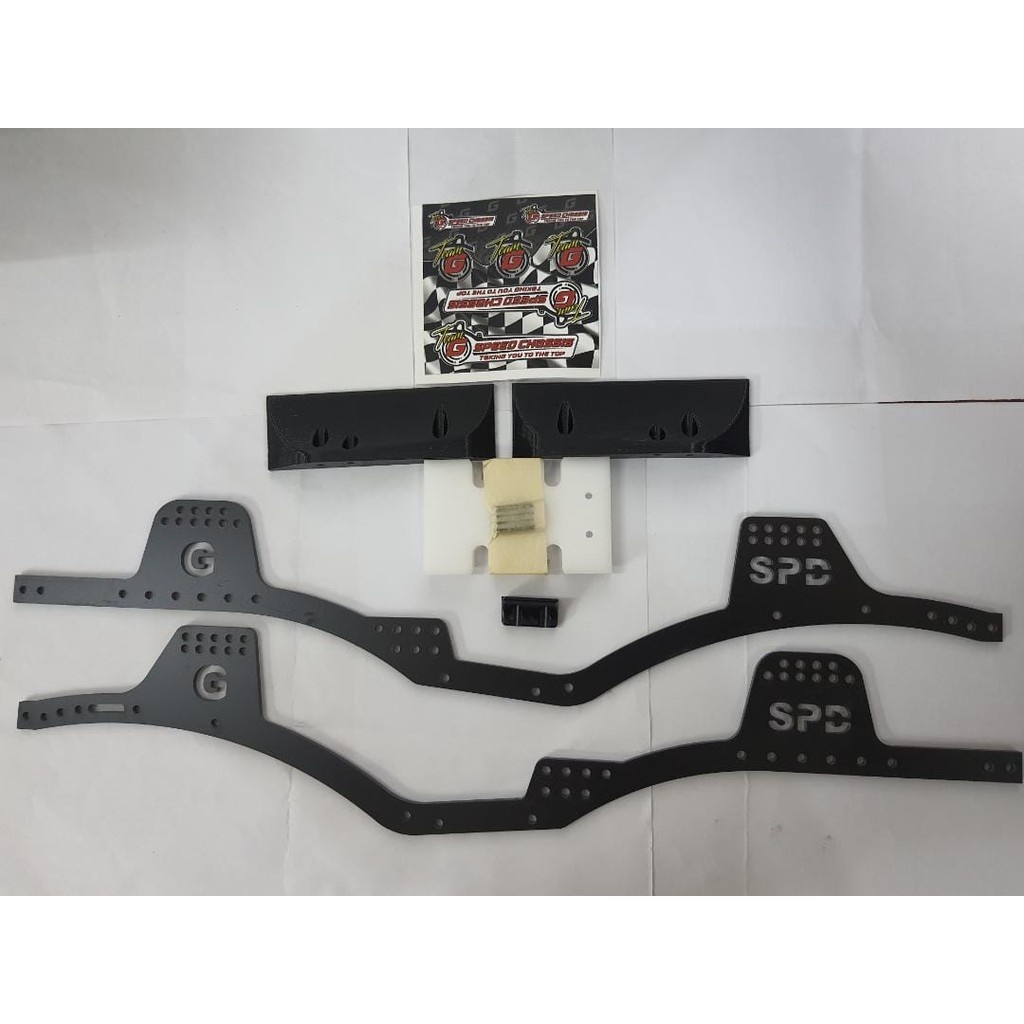GSPEED Chassis TGH-V3 G10 Material - Package Deal for Element or Custom ...