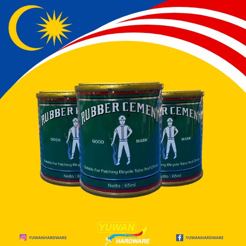 Gam Cap Senapang / Rubber Cement Patching Bicycle Tube Good Mark ...