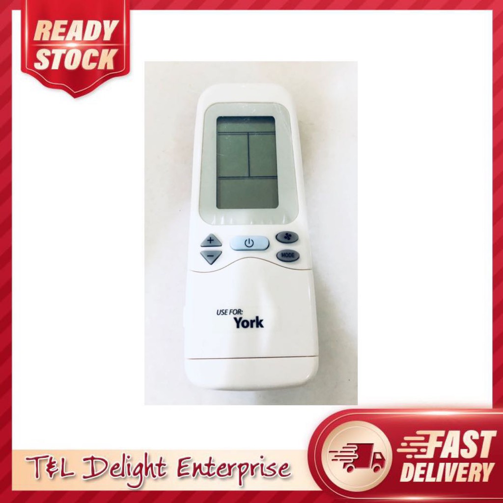 York Air Cond Remote Control YK3 _3102017 | Shopee Malaysia