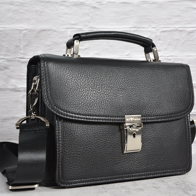 Extreme Mens Top Handle Crossbody Bag / Leather Sling Bag / Leather ...