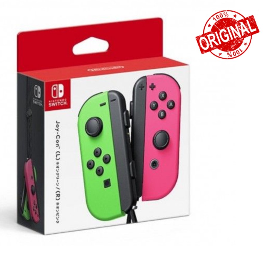 Nintendo Switch Joycon / Joy Con / stick / stick (L/R) (Green Pink ...