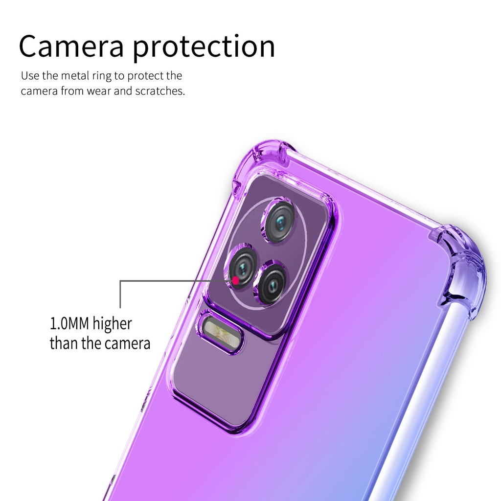 Xiaomi Poco F4 Poco X4 GT F3 Poco M3 Pro 5G Rainbow Aurora Shockproof ...