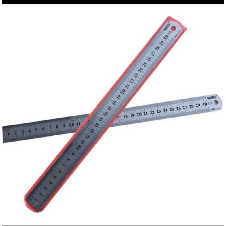 30cm iron ruler / 30 cm stainless steel ruler | Shopee Malaysia