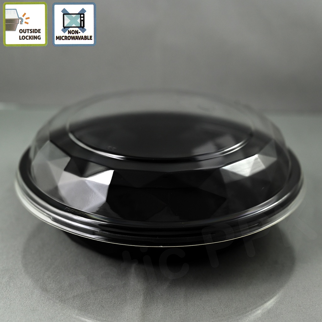 Round Shape Container/ non microwavable/ 50pcs per pack/ OPS 62 ...