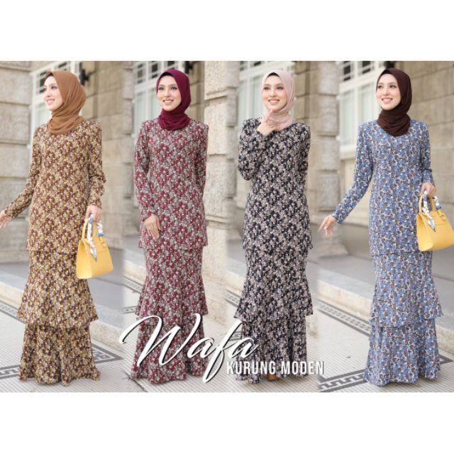 🌟🌟KURUNG WAFA KURUNG MINI KAIN TINGKAT/ LAYER🌟🌟 | Shopee Malaysia
