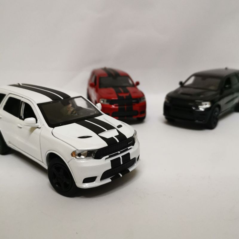 dodge durango SRT suv scale 1:32 die cast car model with lights and ...