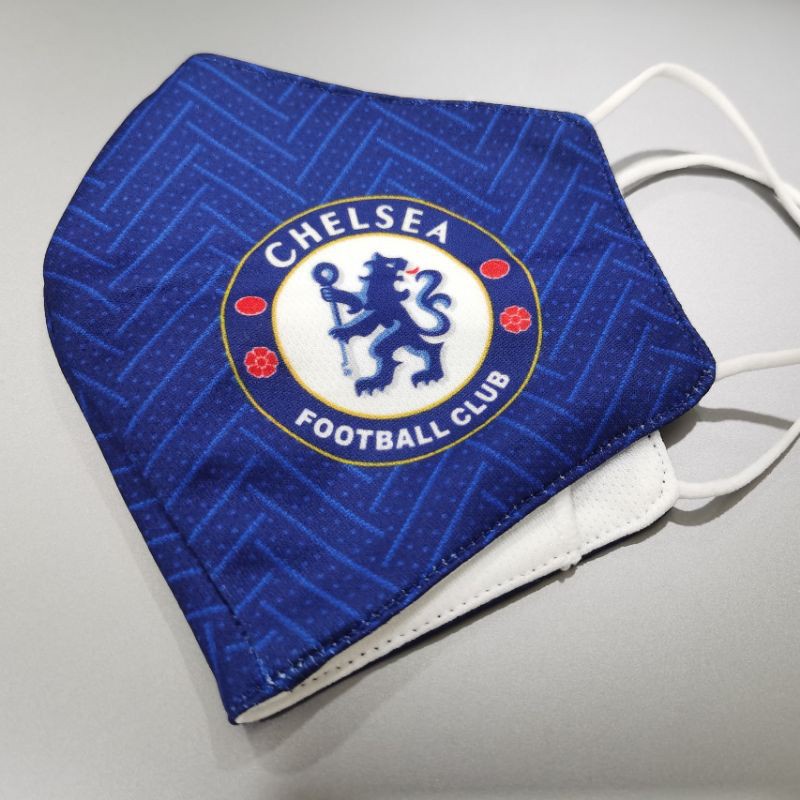 🔥CHELSEA MASK🔥 Face Mask Chelsea FC Football Club Readystock Lukaku ...