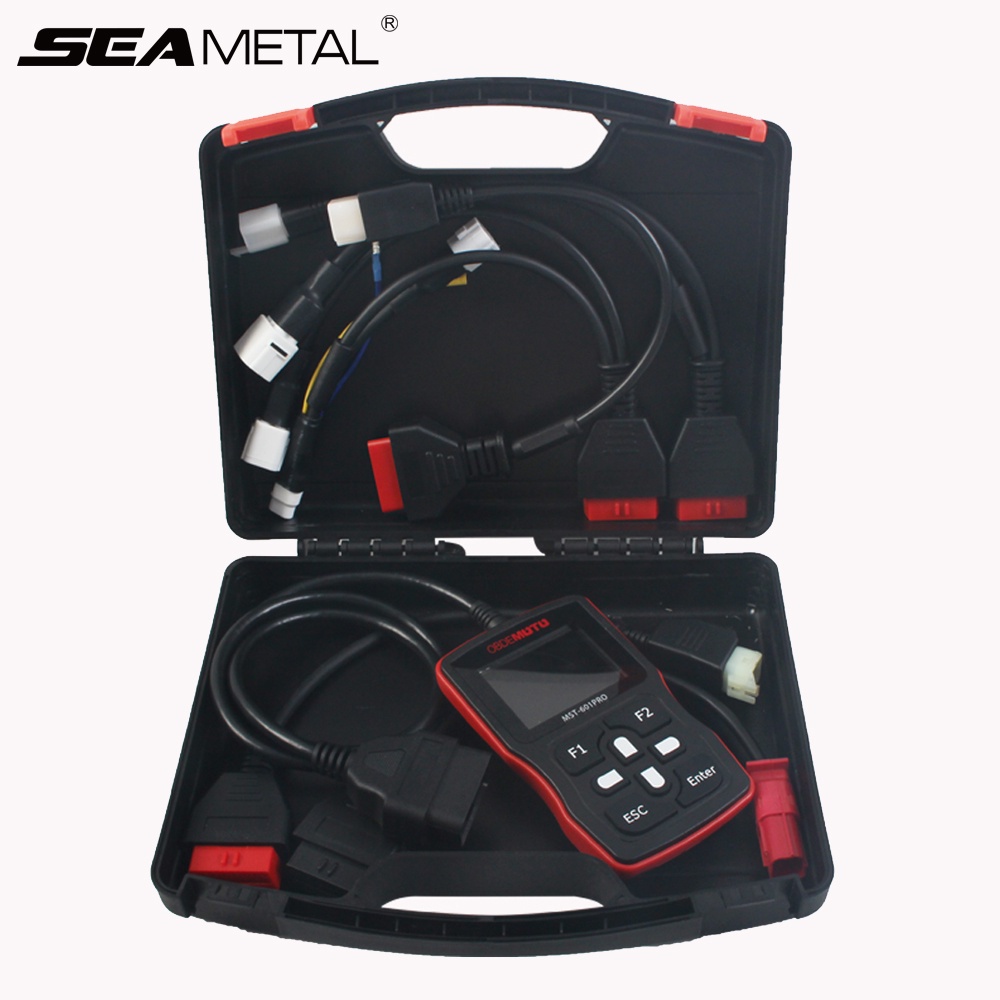 SEAMETAL Motorcycle Scanner OBD2 Universal for HONDA YAMAHA SUZUKI with ...