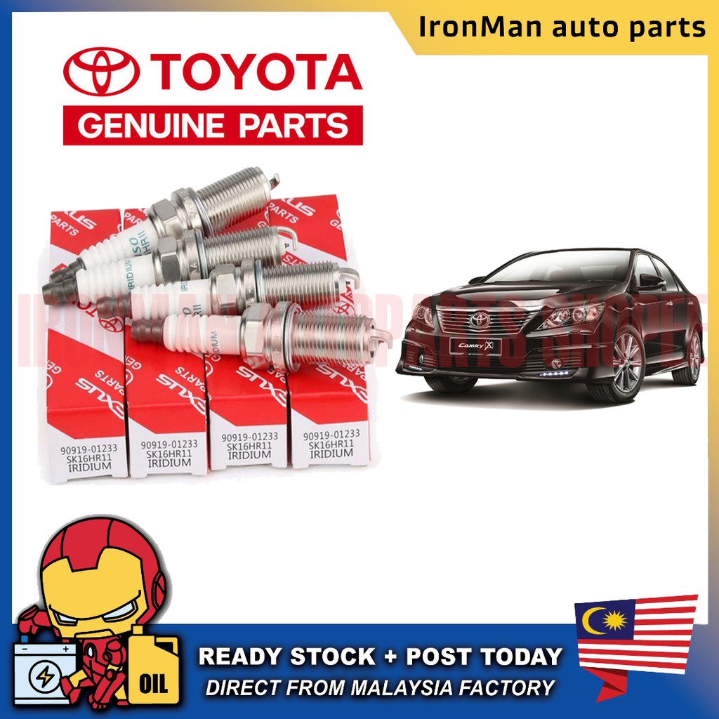 TOYOTA AUTOMOTIVE CAR SPARK PLUG CAMRY 2.5 2012-2018 ASV50 GENUINE ...