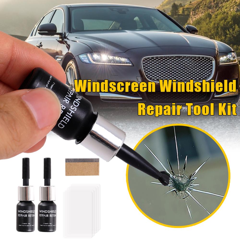 [Ready Stock] 2PCS Gam Cermin Kereta Retak Windshield Repair Kit Repair ...