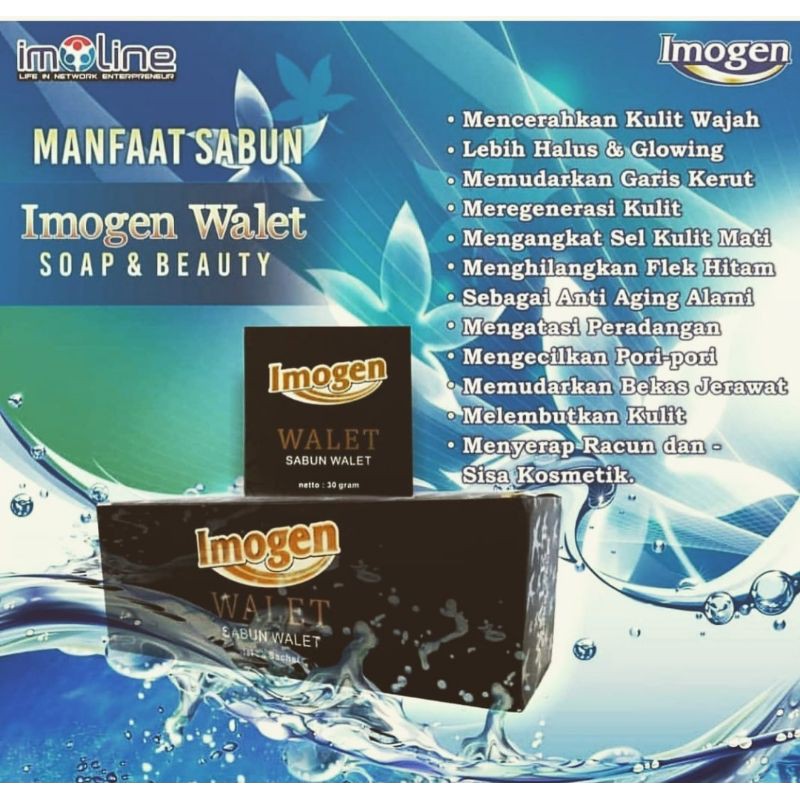 Original 1000% original Imogen Swallow Soap Wholesale Acne | Shopee ...