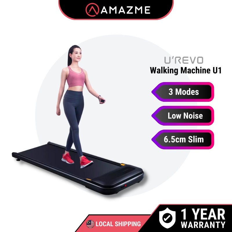 U'REVO Walkingpad Treadmill U1 3 Sport Mode Walking Machine | Shopee ...