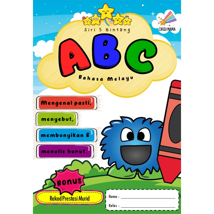 [ Softcopy | PDF ] ABC Mengenal Huruf Abjad Lembaran Kerja Latihan ...