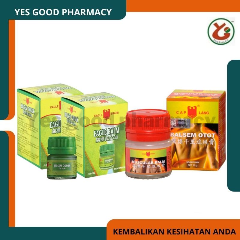 EAGLE BALM BALSEM GOSOK & BALSEM OTOT 20G/40G | Shopee Malaysia