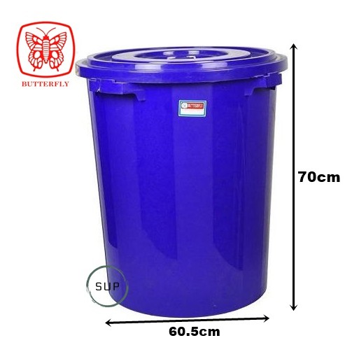 Plastic Water Pail With Cover (140L) / Water Pail / Large Water Storage ...