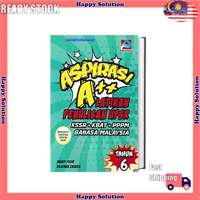 Aspirasi A++ Latihan Penulisan UPSR Tahun 6 Bahasa Malaysia Contoh Soalan Jawapan | Shopee Malaysia