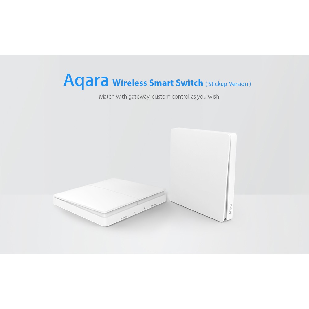 Aqara Smart Light Switch Wireless Version Single Key ( Xiaomi Ecosystem ...
