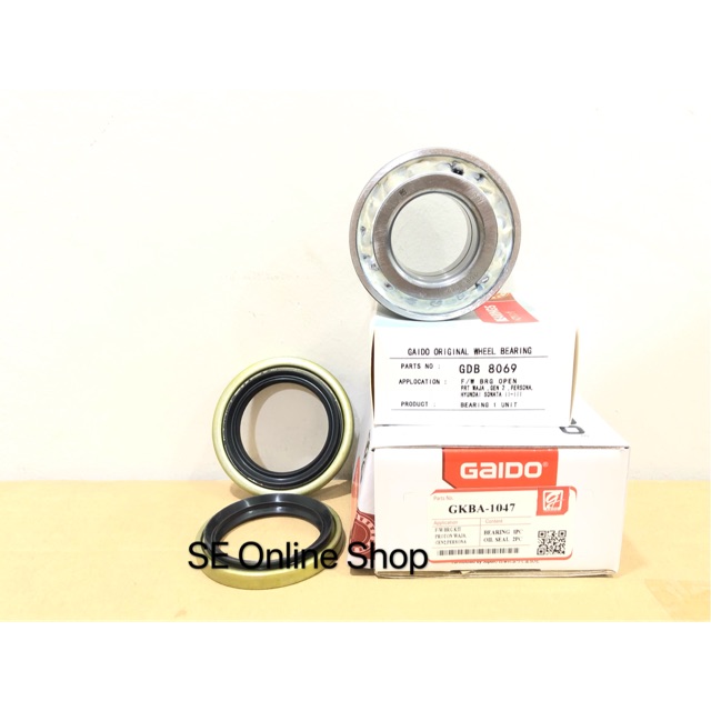 GAIDO Wheel Bearing Waja Persona Old Gen2 Front Wheel Bearing Bering ...