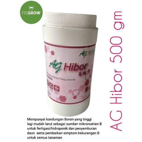 (re-packaging) 500GM AG Hibor Baja Fertigasi Fertilizer Fertigation ...