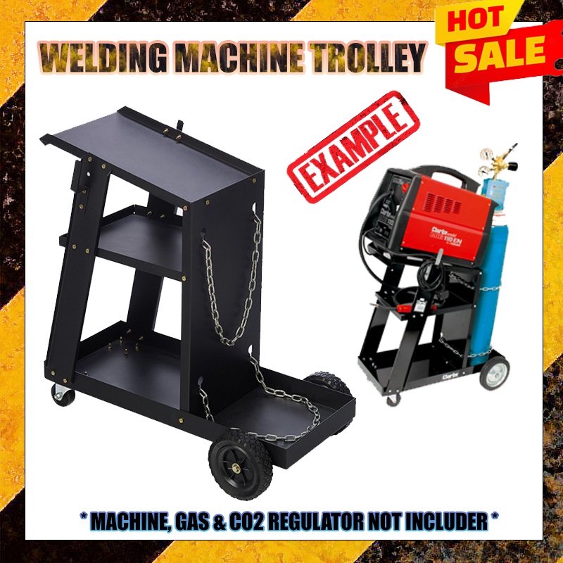 Welding Trolley Welding Machine MIG Trolley Set for MIG TIG ARC Welding ...
