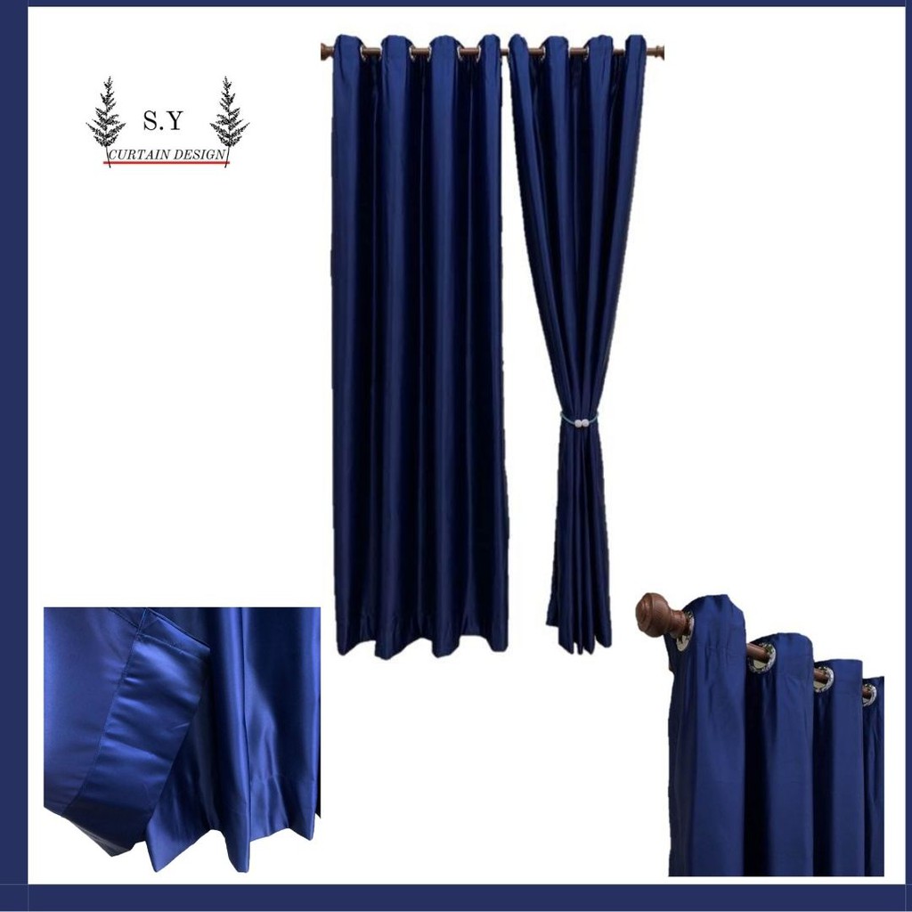 G13 Ready Made Curtain!!!Siap Jahit Langsir,Langsir RAYA Kain Tebal ...