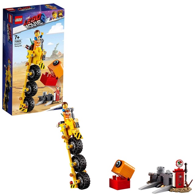 Genuine Lego - Set 70832 - Emmet's 3-wheeled vehicle | Shopee Malaysia