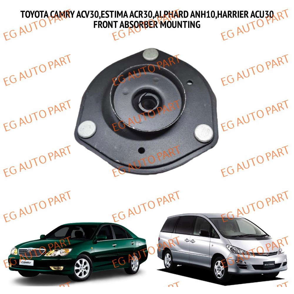 FRONT ABSORBER MOUNTING TOYOTA CAMRY ACV30,ESTIMA ACR30,ALPHARD ANH10,HARRIER ACU30 | Shopee ...