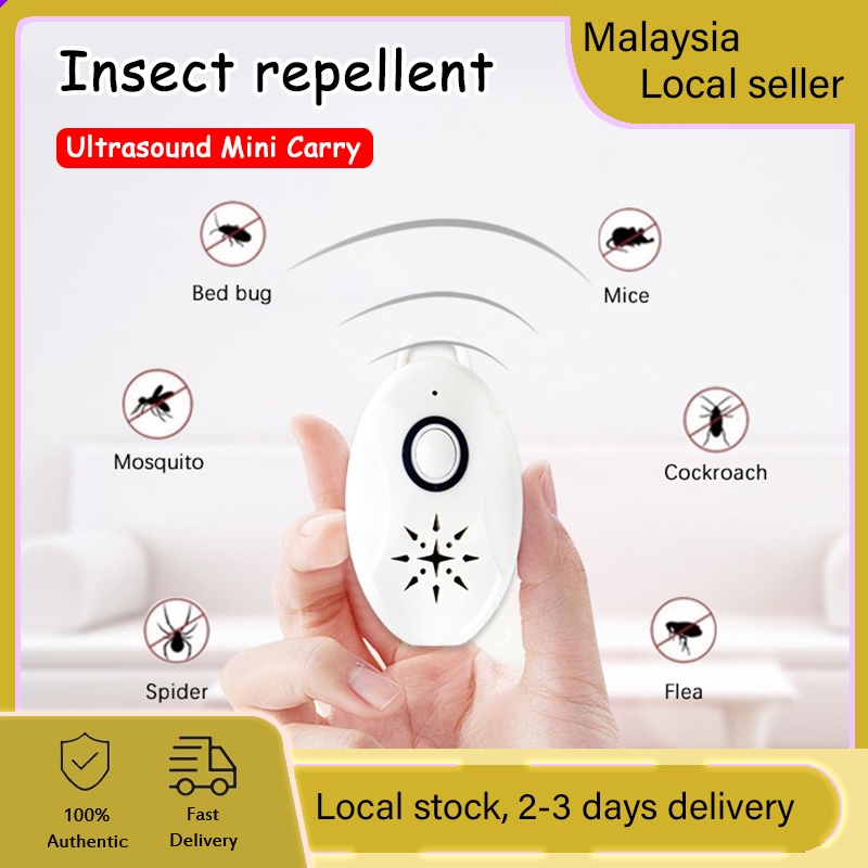 🔥READY STOCK🔥mini portable mosquito repellent ultrasonic mosquito ...
