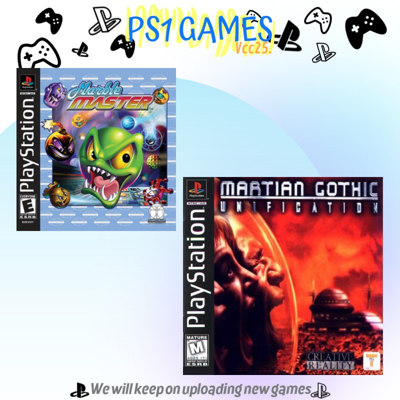 PS1 DISC Marble Master/Martian Gothic [100% BRAND NEW] | Shopee Malaysia