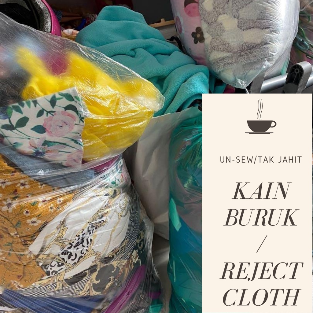 BAJU KAIN BURUK {5KG+} [SESUAI UNTUK MENGELAP DAN LAIN-LAIN PAKAIAN ...