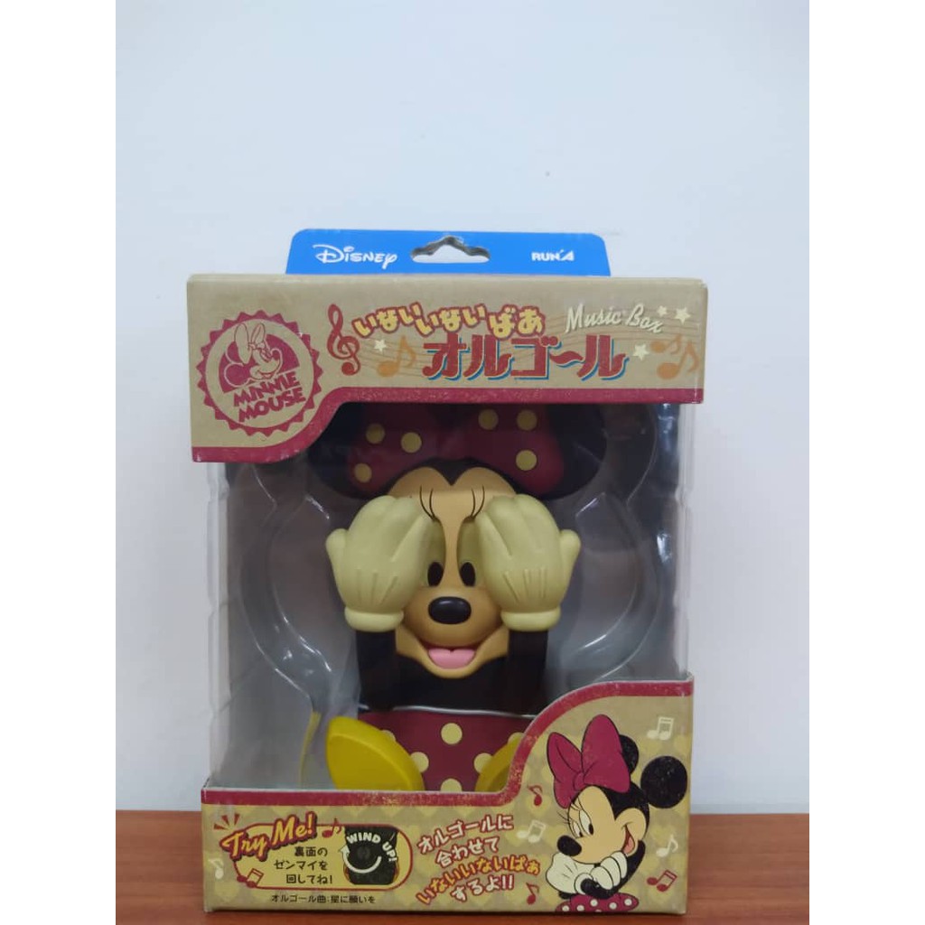 DISNEY [ORIGINAL] DISNEY MINNIE MOUSE MUSIC BOX 4686 | Shopee Malaysia
