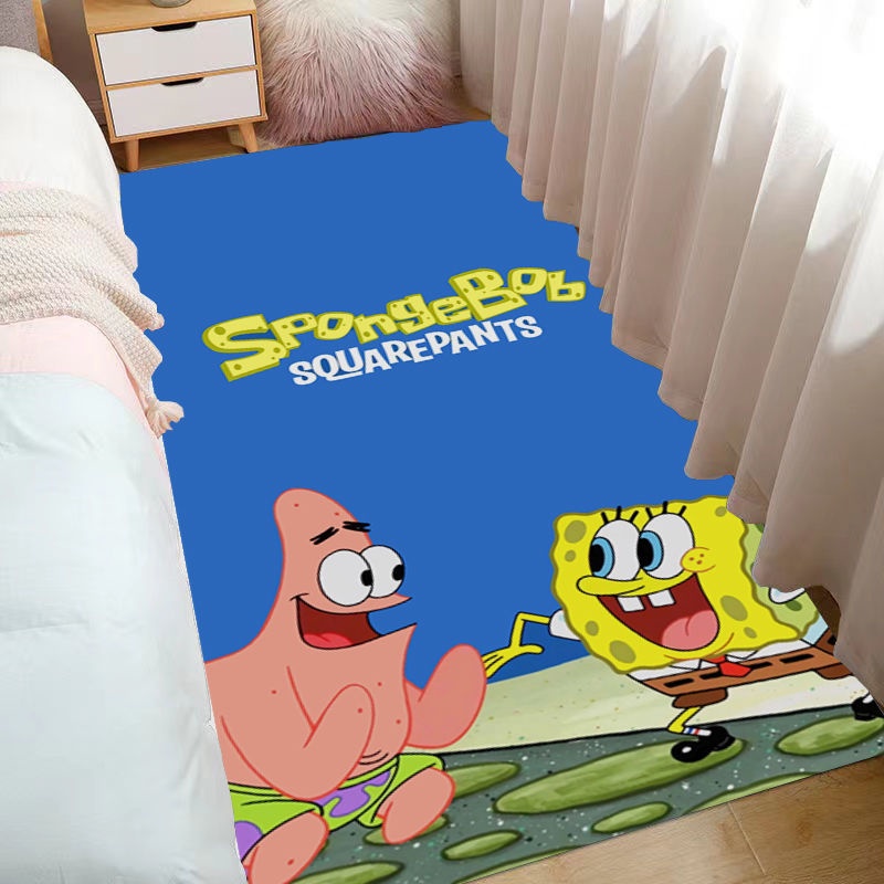 Floor Mat Cartoon Spongebob Squarepants Bedside Carpet Cute Same Style ...