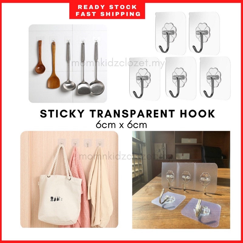 wall hook pelekat dinding penggantung dinding | Shopee Malaysia