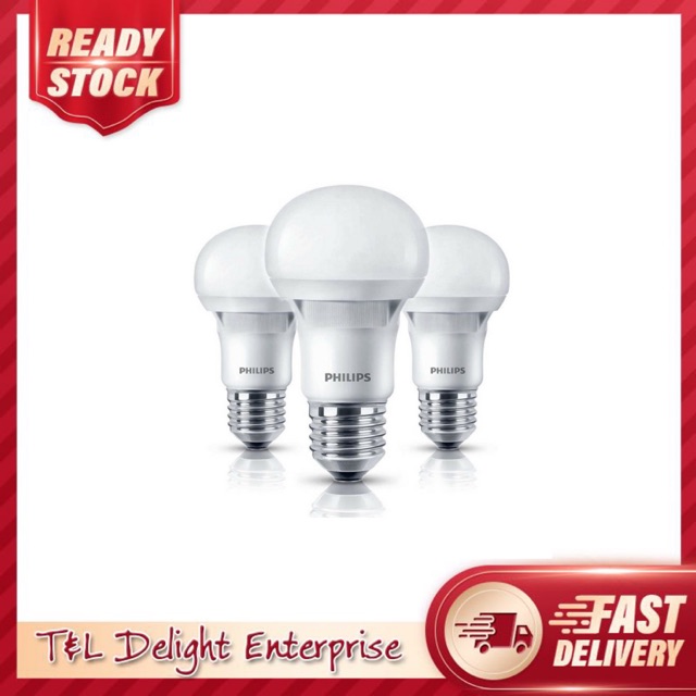 Philips Essential 5W/ 7W/ 9W/ 12W/ 13W E27 Cool Daylight WarmWhite Led ...