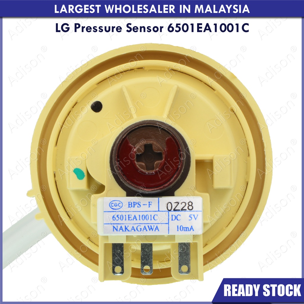 LG Water Level Sensor 6501EA1001C DC-5V 3 Pin Complete with Hose ...