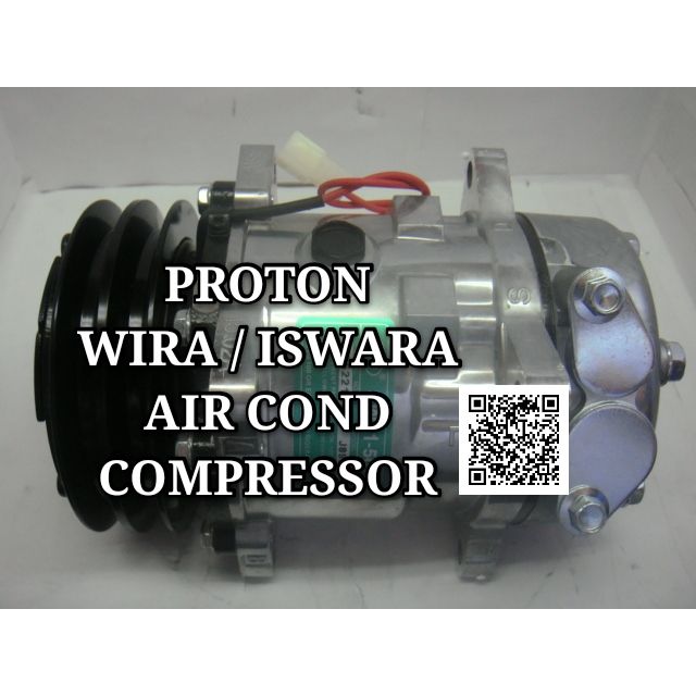 PROTON WIRA / ISWARA SANDEN SYSTEM AIR COND COMPRESSOR NEW 👍👍👍 | Shopee ...