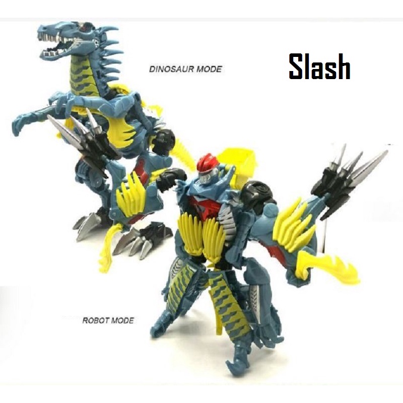 Transformer Robots Series Grimlock Slash Strafe Slug Dinasor Dinobots ...