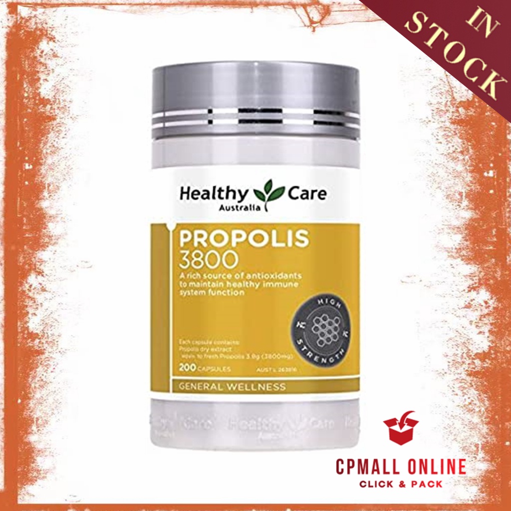 [Expiry Date: 04/2028] Healthy Care Ultra Premium Propolis 3800mg 加强蜂胶 ...