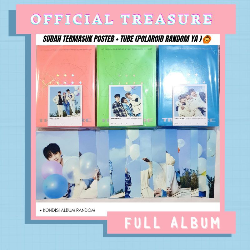 Official TREASURE ALBUM ONLY ver FULL ALBUM | Shopee Malaysia