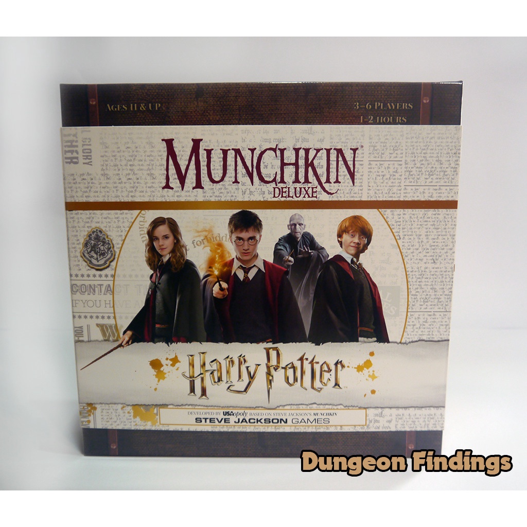 [DF](Original) Munchkin Deluxe: Harry Potter (USAopoly) | Shopee Malaysia