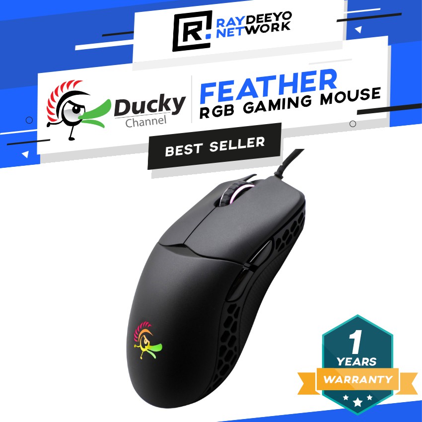 DUCKY Feather RGB Gaming Mouse [Diversified ARGB Section] | Shopee Malaysia