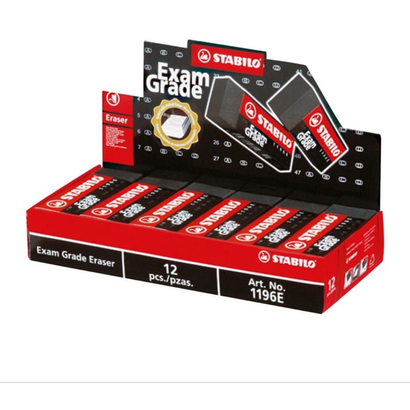 Stabilo 1196e eraser (10's)(box) | Shopee Malaysia