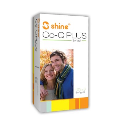 Shine Co-Q Plus Softgel 30'S Coenzyme Q10 (CoQ10) with fish oil ...