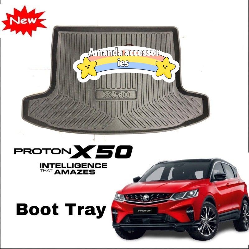 Proton X50 / X50 / boot tray / boot tray Proton X50 | Shopee Malaysia