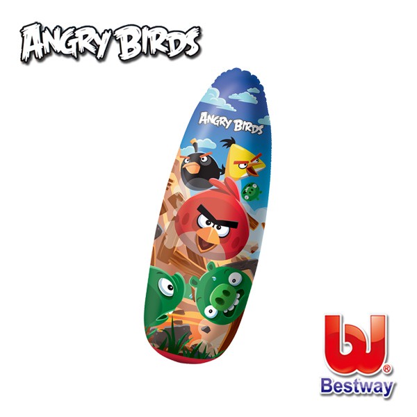 Scoody Bestway Authorized Angry Birds 36 Inch Inflatable Tumbler ...